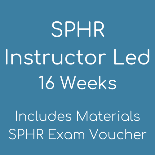 SPHR Test Prep Course Options - HR Education Network